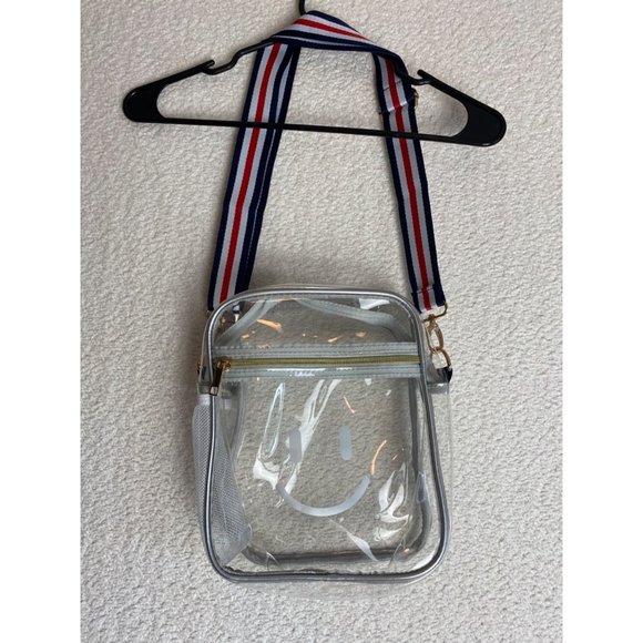 Bags | Stadium Concert Festival Clear Crossbody Bag Purse New Without ...